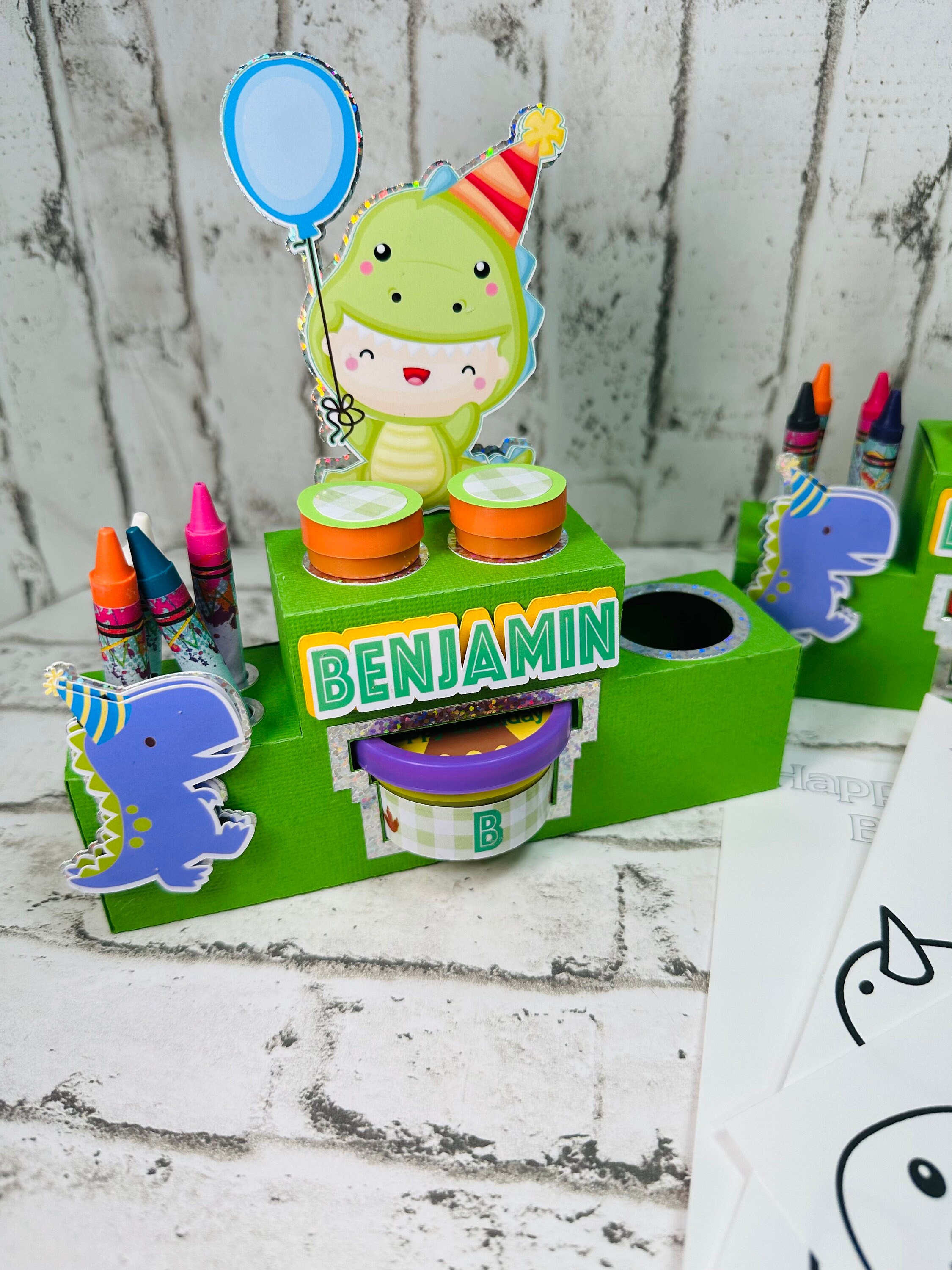 Custom Dinosaur Activity Box, Birthday Box, Activity Box Party ...