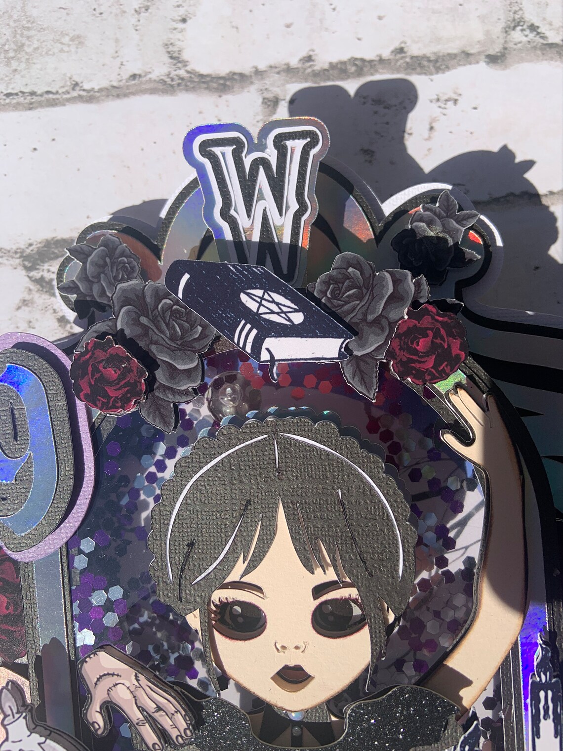 Wednesday Addams, Merlina, Wednesday Addams Cake Topper, Merlina Addams ...