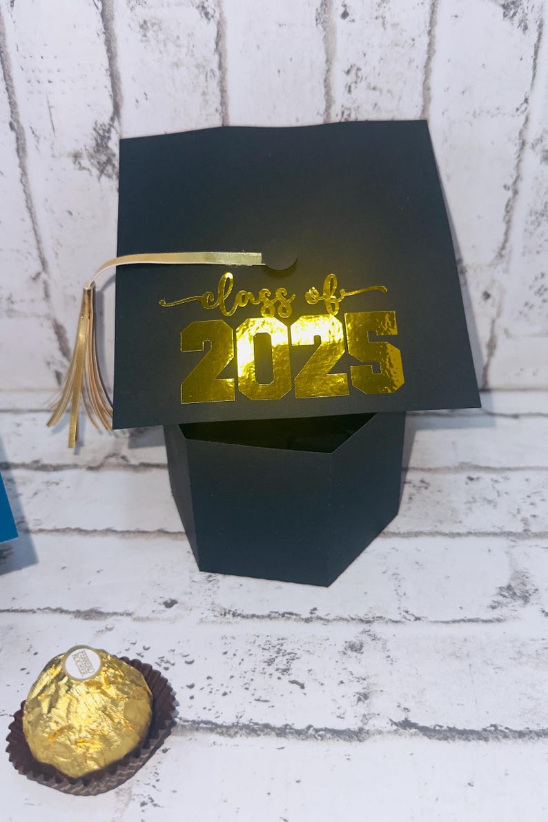Personalized Graduation Favor Boxes, Graduation Gift Box, Graduation ...