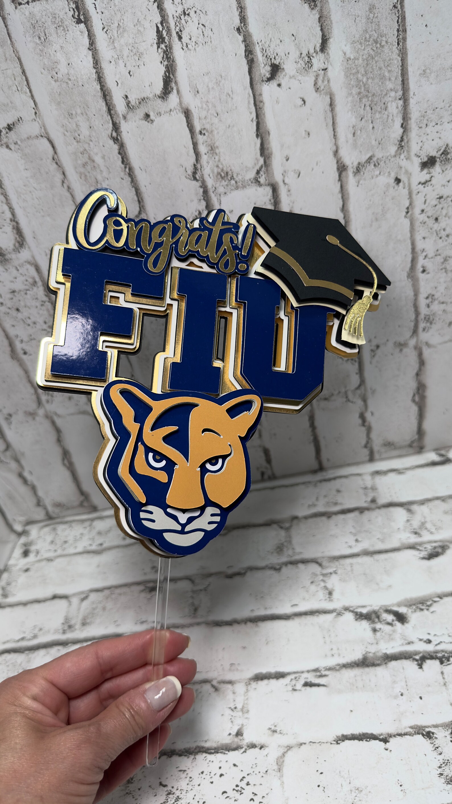 FIU Cake Topper, Graduation Cake Topper, University of Florida Cake ...