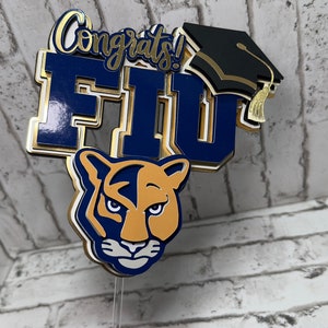 FIU Cake Topper, Graduation Cake Topper, University of Florida Cake ...