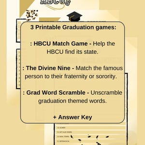 African American Graduation Party Games | HBCU Graduation Party Games ...