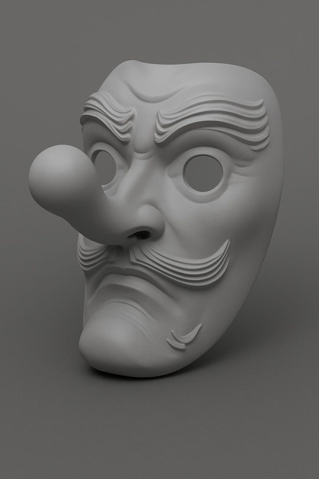 3d Printed Cosplay Mask | Unpainted or Custom Finish - Etsy