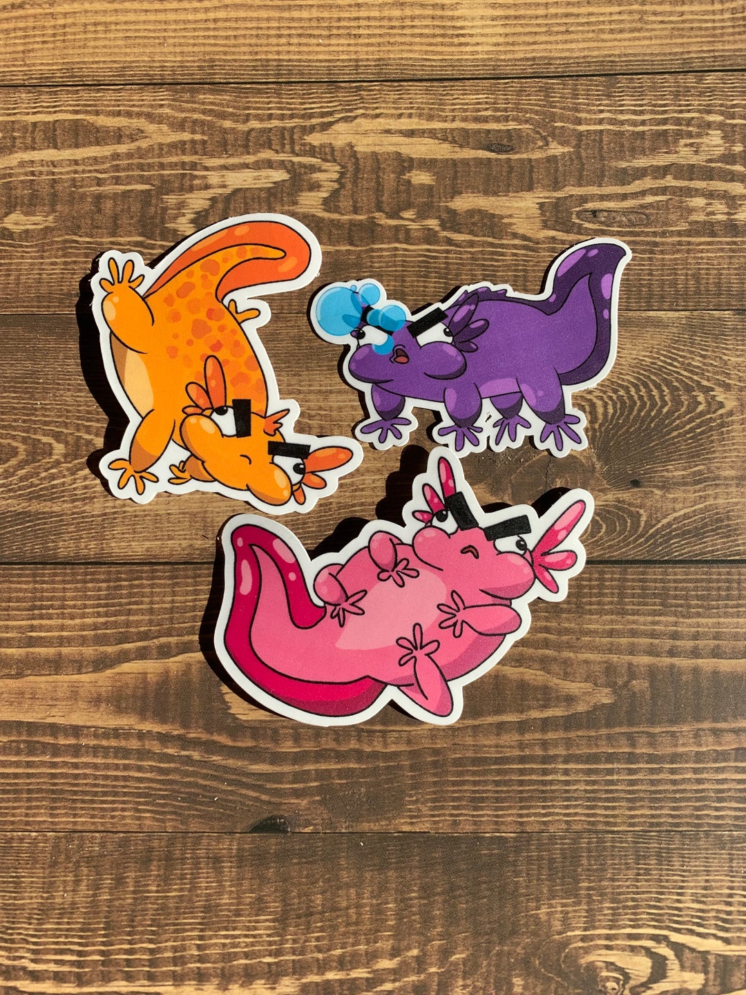 Angry Axolotl 3 Pack - Etsy