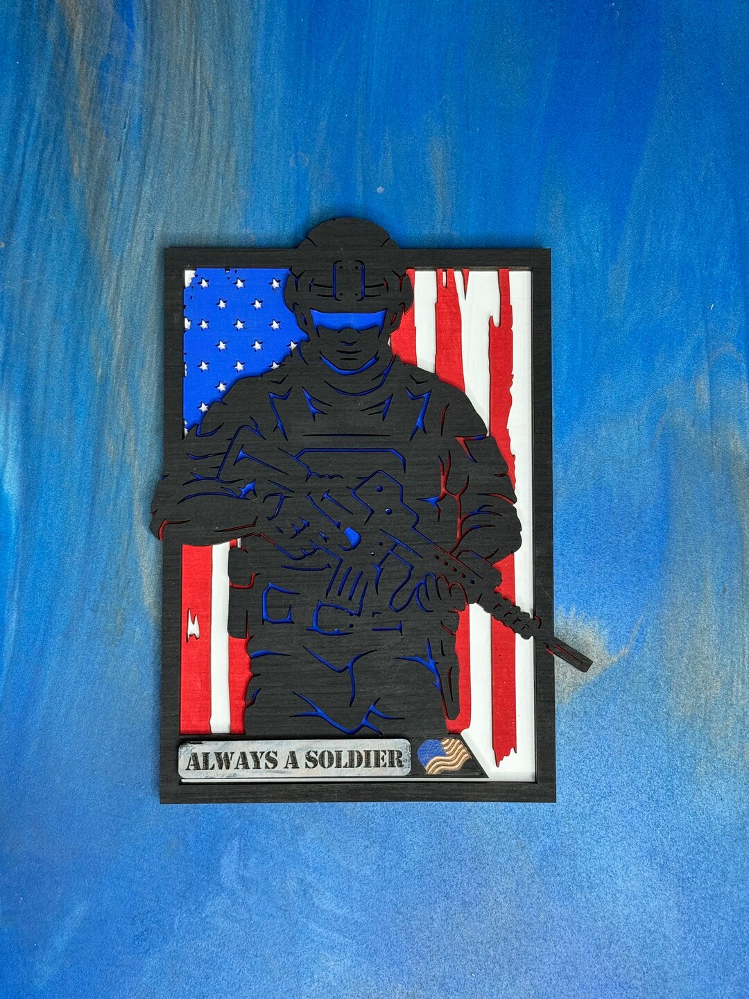 Custom Military Sign, Personalized Military Gift, Gift for Veterans ...