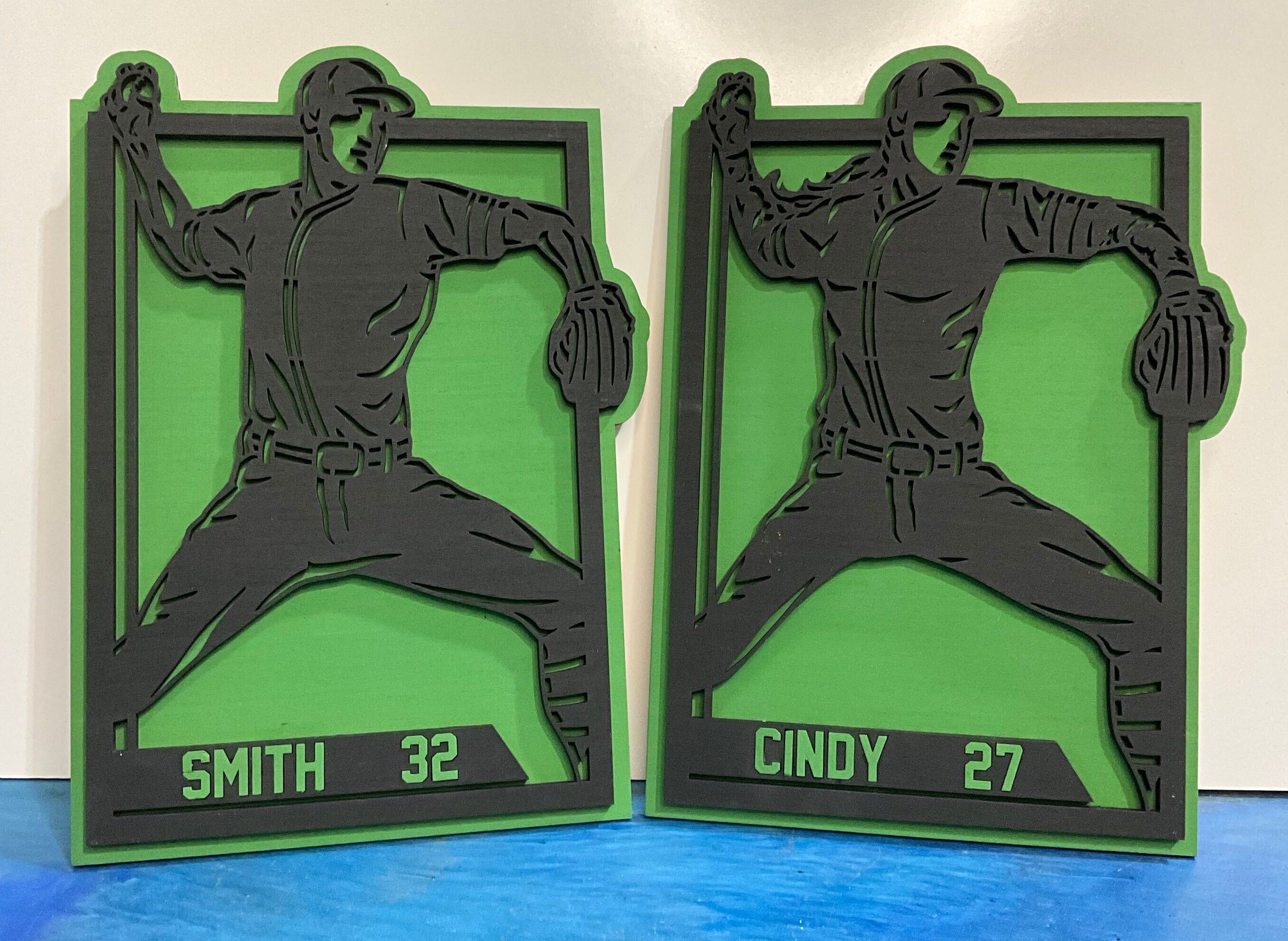 Custom Baseball Player Sign, Personalized Name Player Sign for High ...