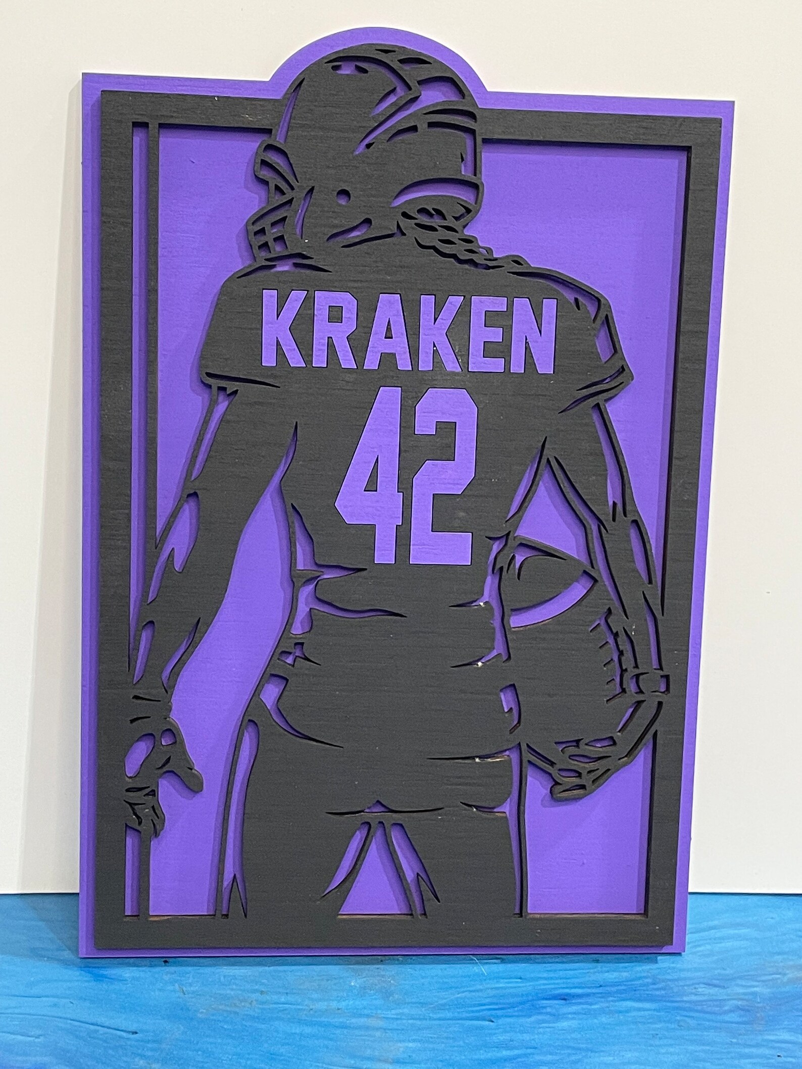 Custom Football Player Sign Team Order - Etsy