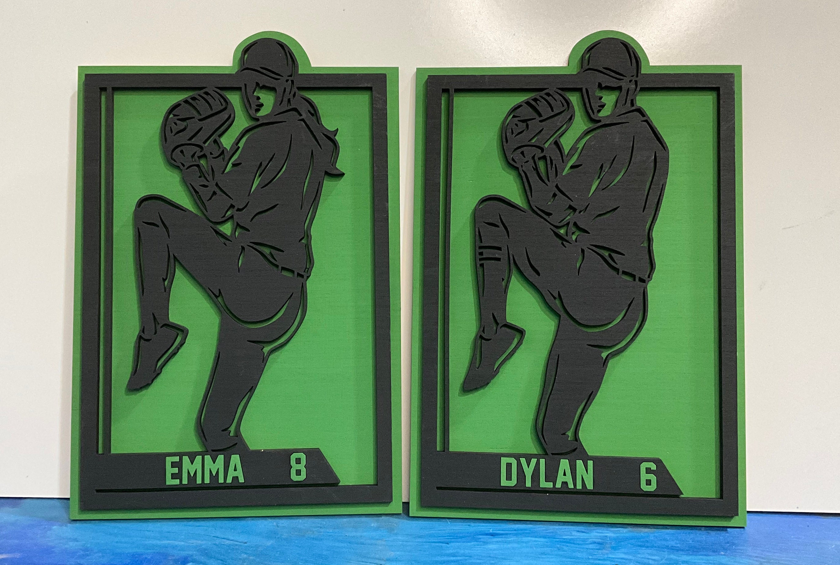 Custom Baseball Player Sign, Personalized Name Player Sign for High ...