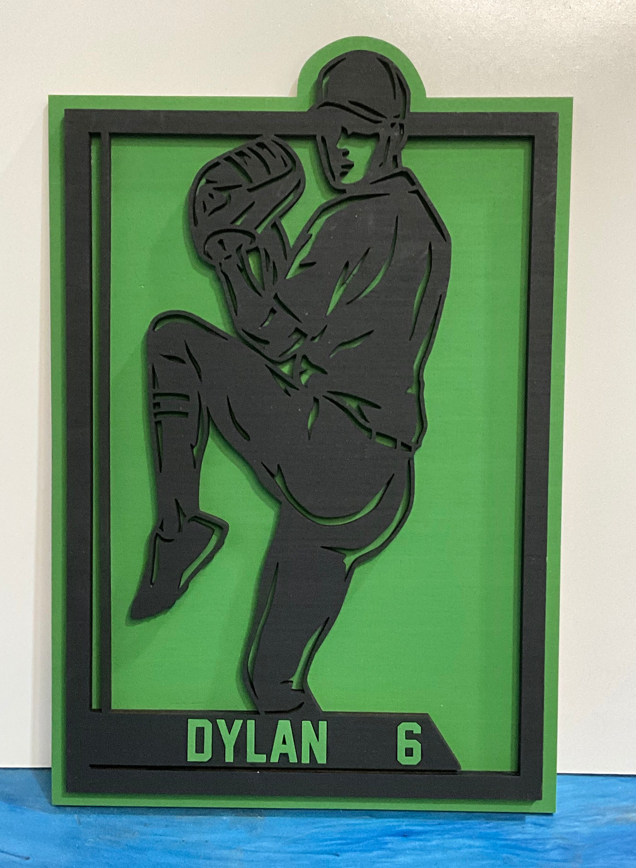 Custom Baseball Player Sign, Personalized Name Player Sign for High ...