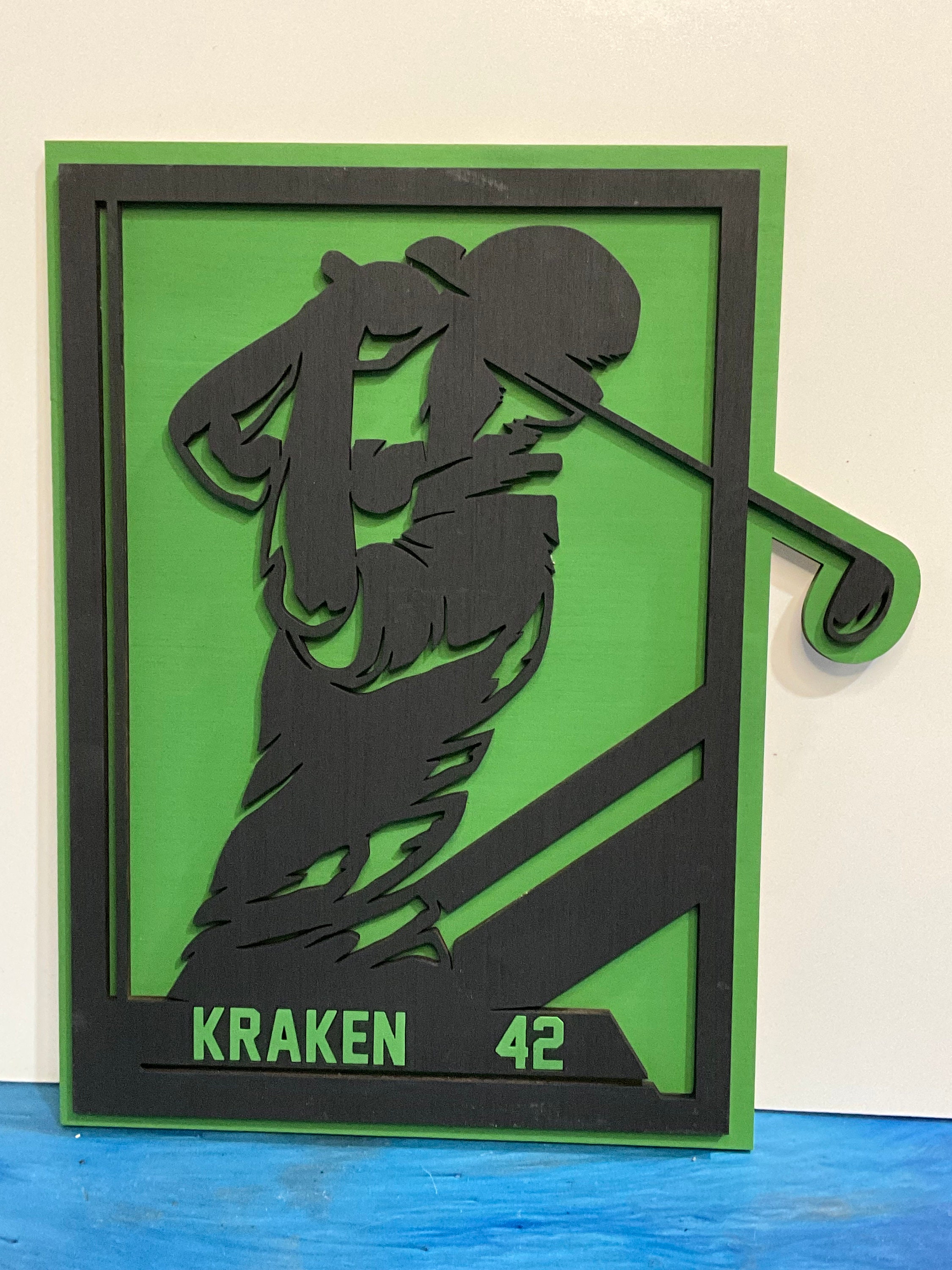 Custom Golf Player Sign, Personalized Name Sign for Seniors, Golf Coach ...