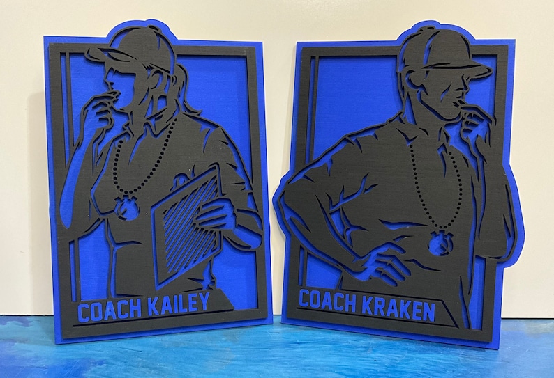 Custom Coach Sign, Personalized Name Sign for Coaches, Coach Gift ...