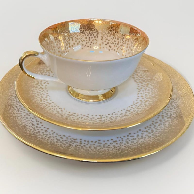 Bavarian Teacup Trio - Etsy