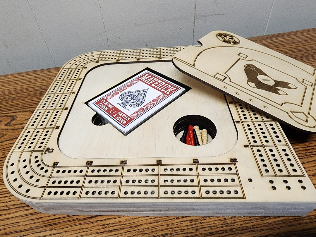 Baseball Cribbage Board: Custom Logo, Choose a Team, Choose a Logo AND ...