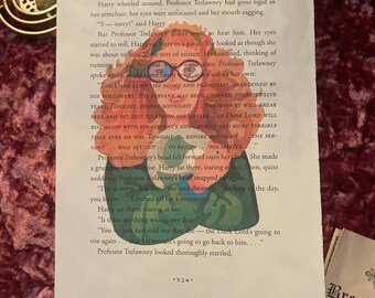 Wizard School Textbooks Book Stack Poster Book Lovers Wall Art Gifts ...