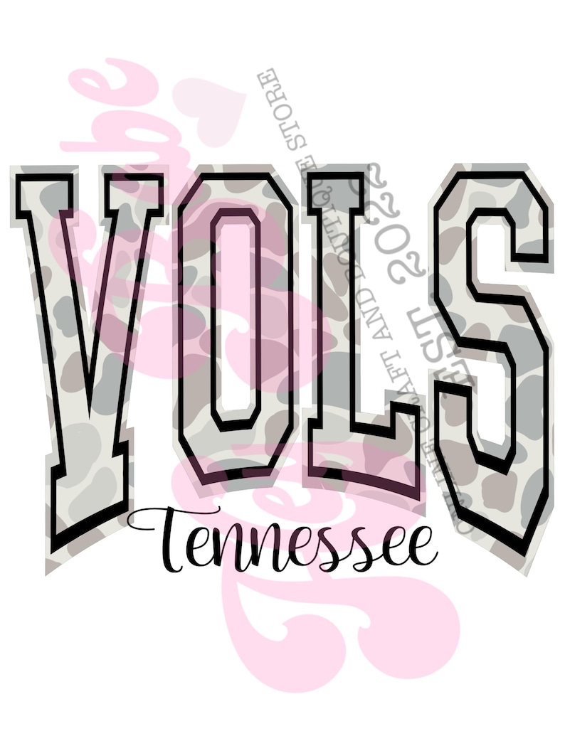 Camo TN Vols PNG Digital Instant Download - Etsy