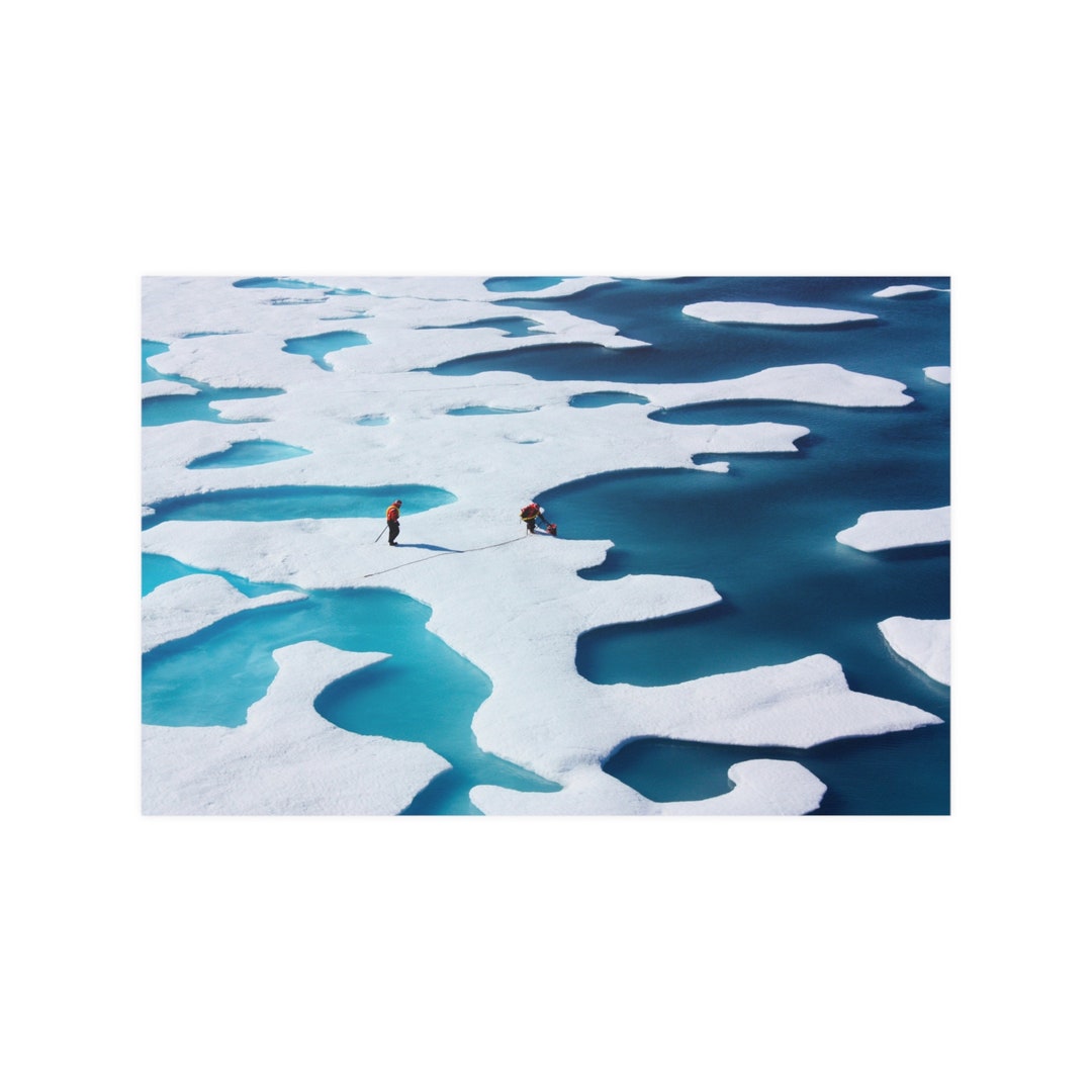 Alaskan Icescape Nasa Photograph | Print | - Etsy