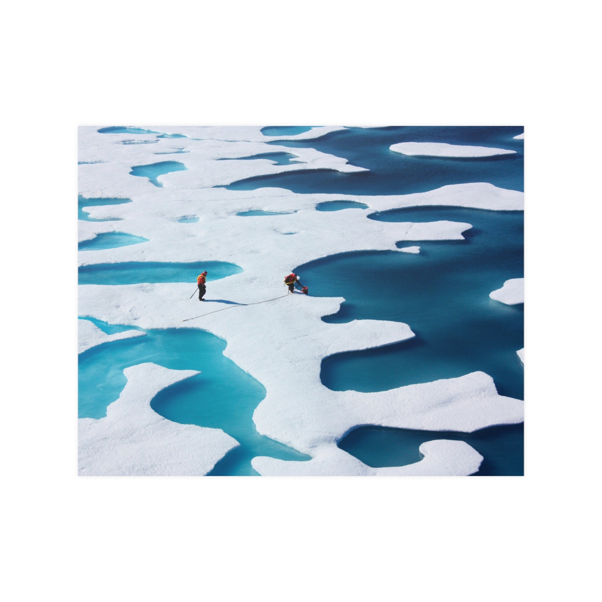 Alaskan Icescape Nasa Photograph | Print | - Etsy