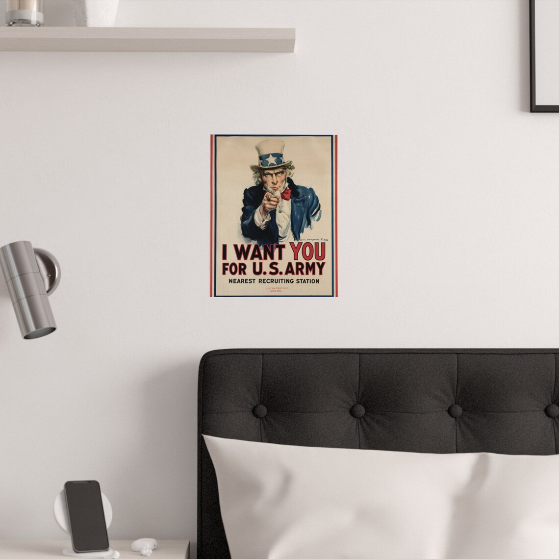 Uncle Sam Poster | I Want You for the US Army | United States WW2 ...