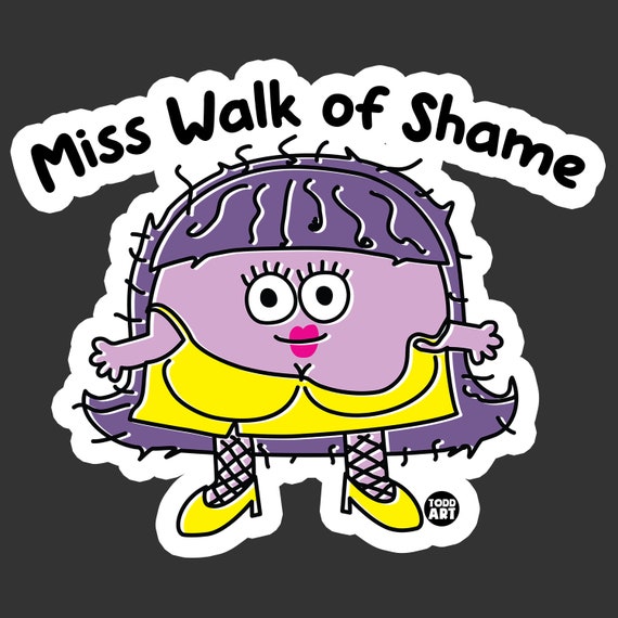 Walk Of Shame Cartoon