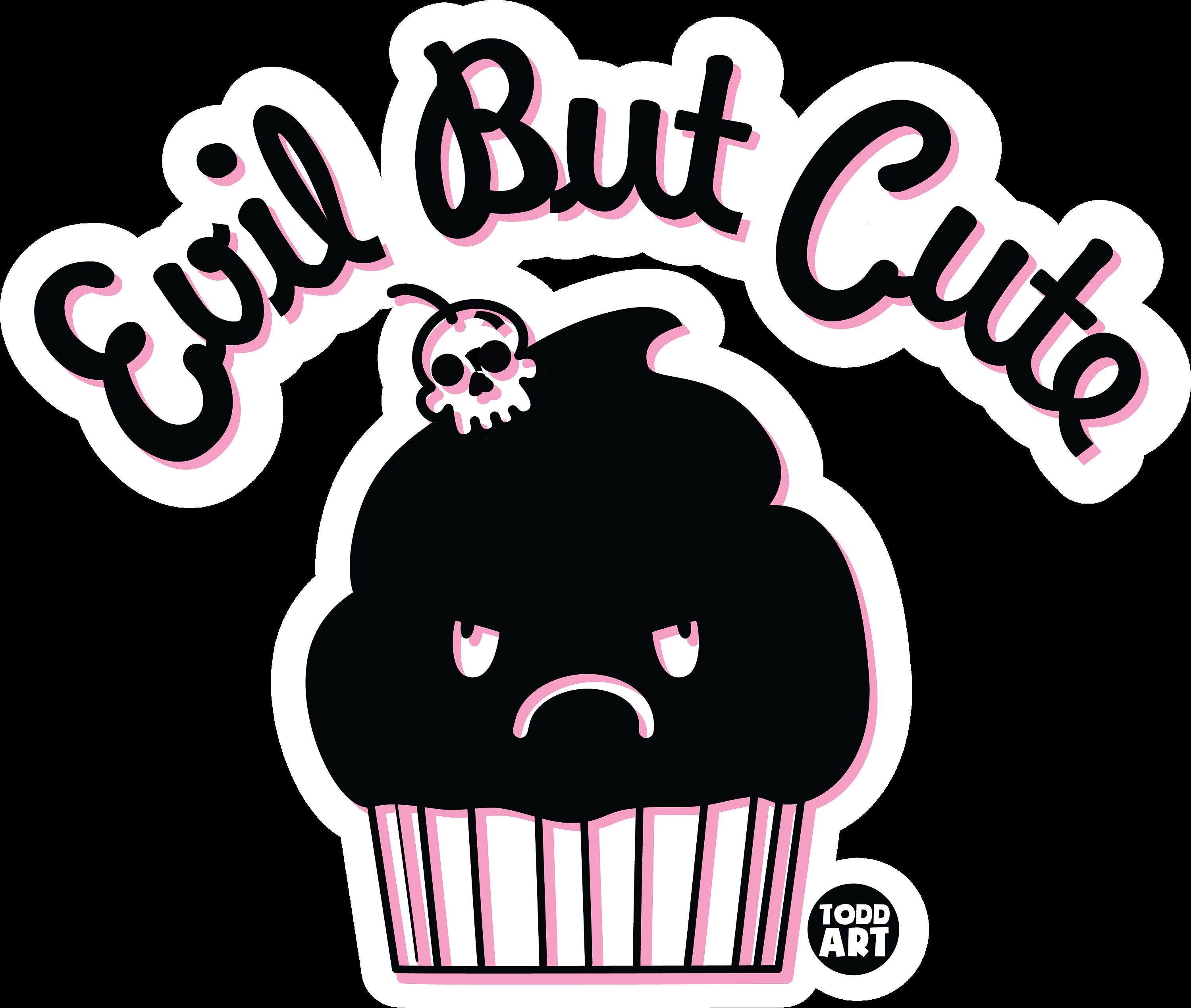 Cute Evil Cupcakes