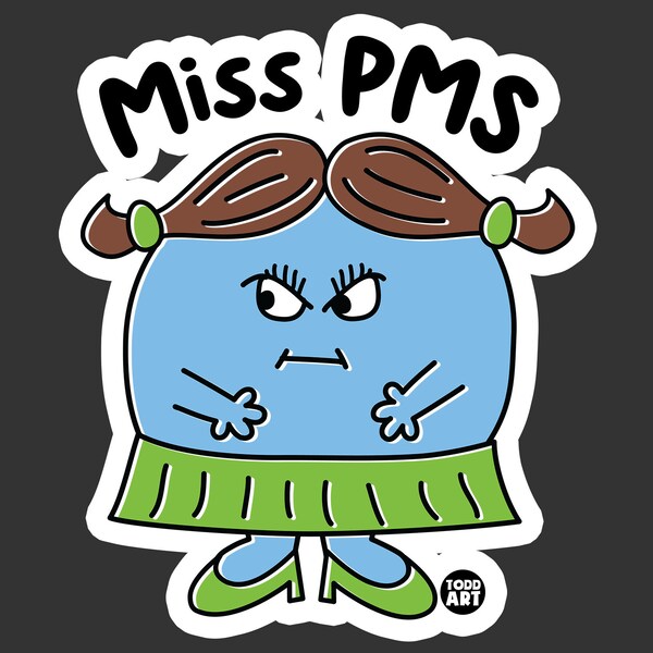 Pms Stickers - Etsy