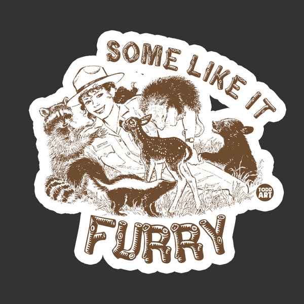 Furry Laptop Stickers - Etsy