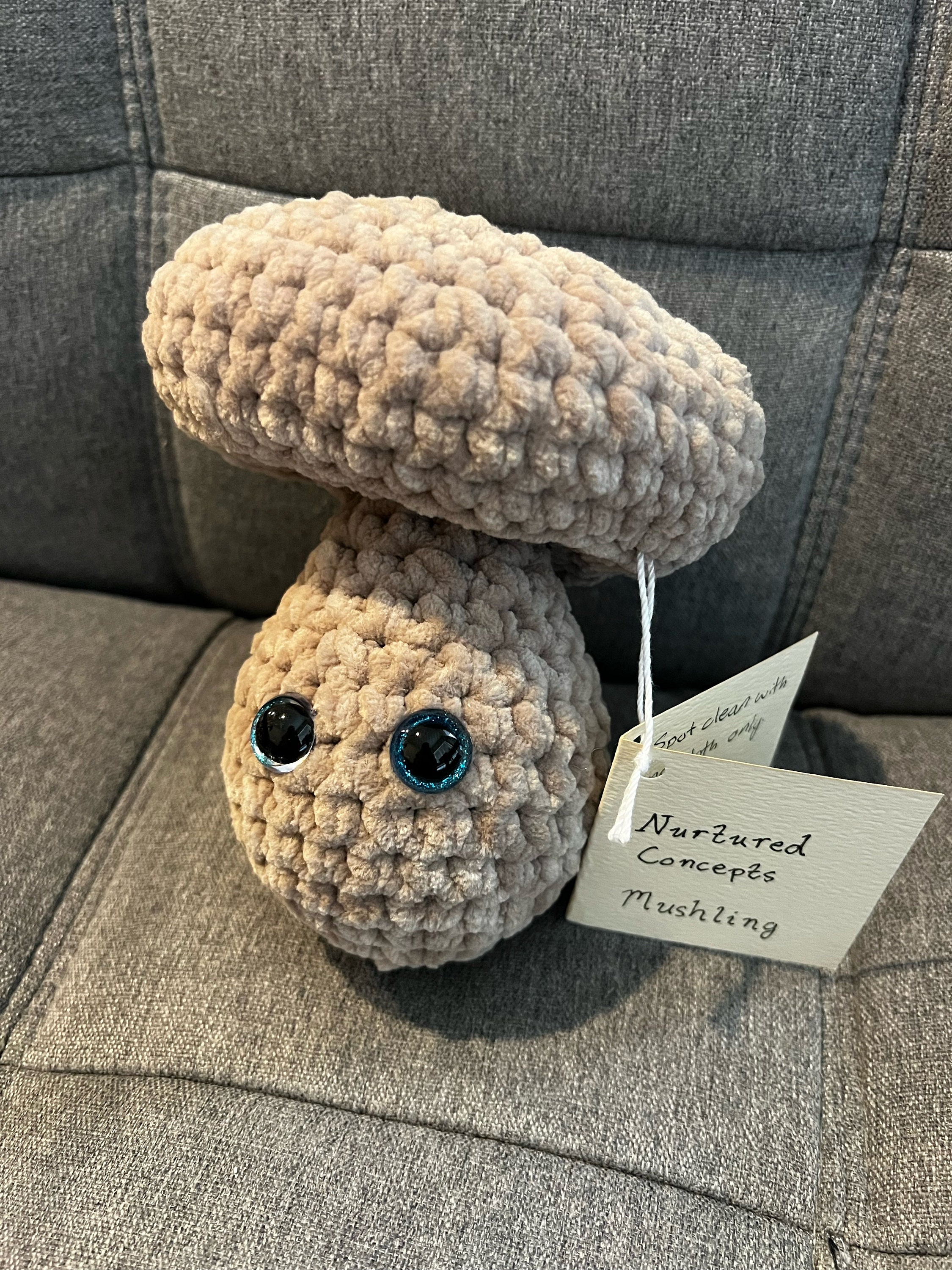 Mushling Mushroom Crochet Stuffed Animal - Etsy