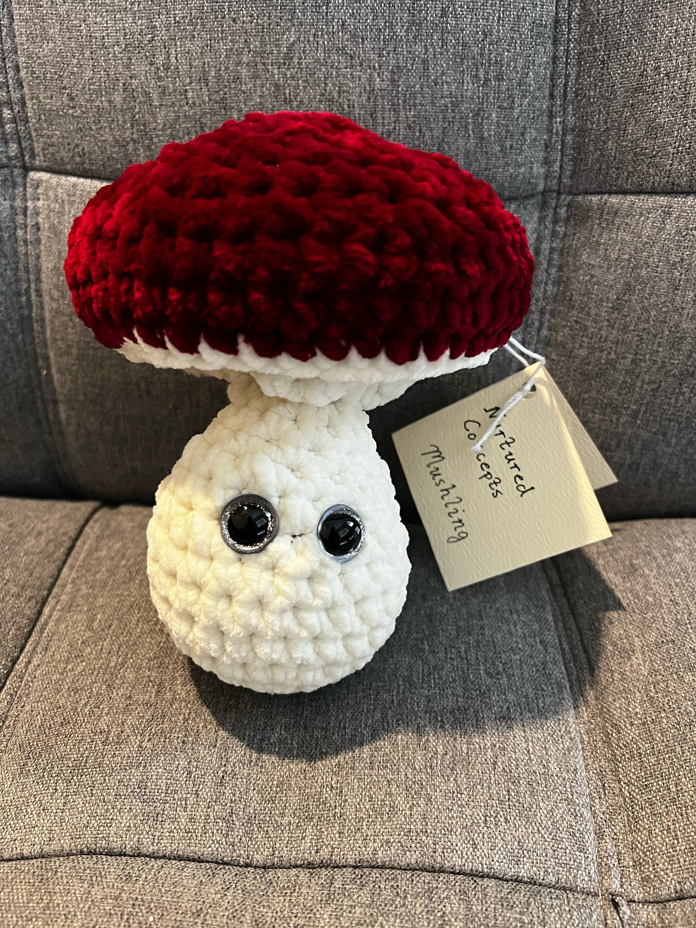 Mushling Mushroom Crochet Stuffed Animal - Etsy