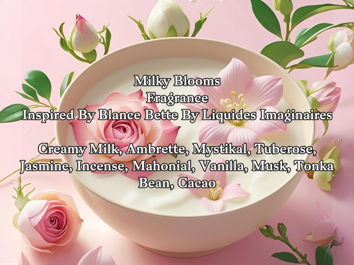 Milky Blooms Fragrance | an Inspired Fragrance | Creamy Milk, Ambrette ...