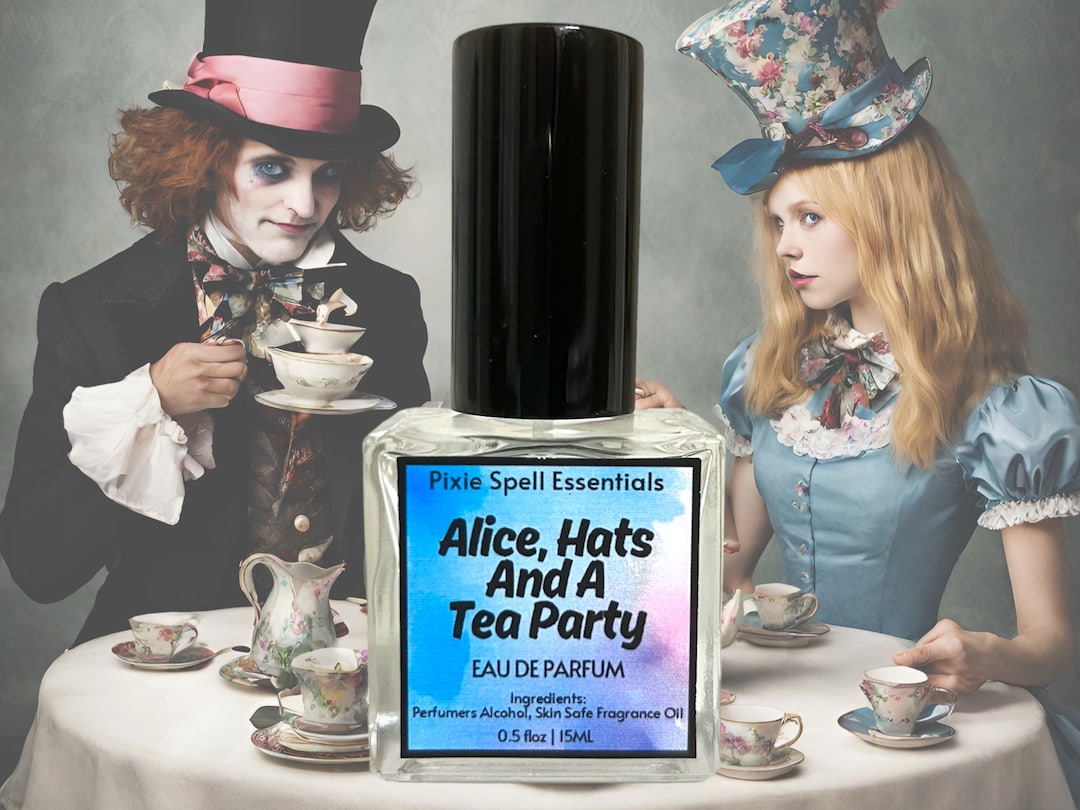 Alice, Hats and A Tea Party Fragrance. Almond Macarons, Iced Vanilla ...