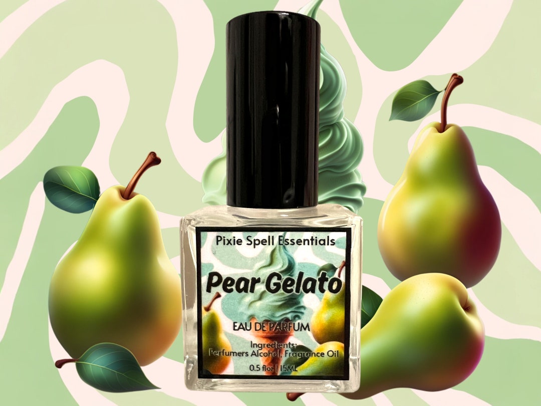 Pear Gelato Fragrance. Ripe Green Pears, Churned Sweet Cream, Hint of ...