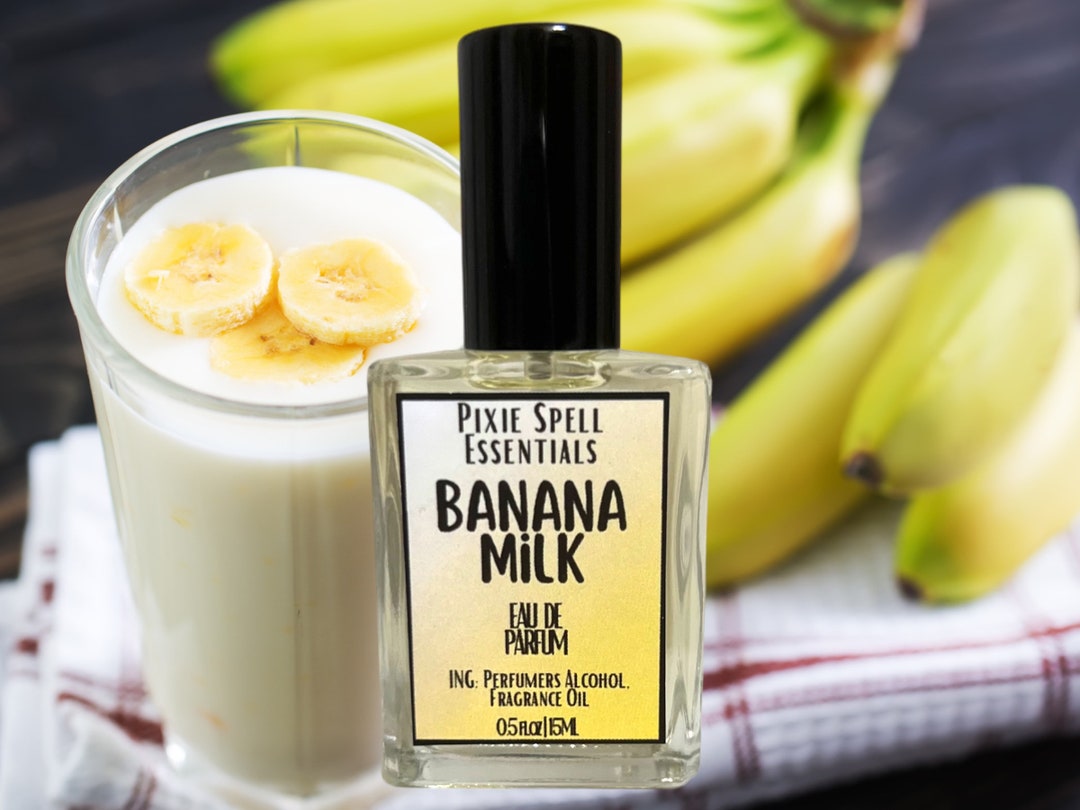 Banana Milk Fragrance. Ripe Banana Scent, Milky Scent, Sweet Vanilla ...