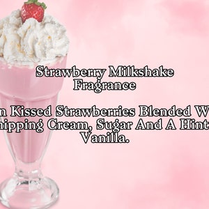 Strawberry Milkshake Fragrance. Sun Kissed Strawberries, Whipping Cream ...