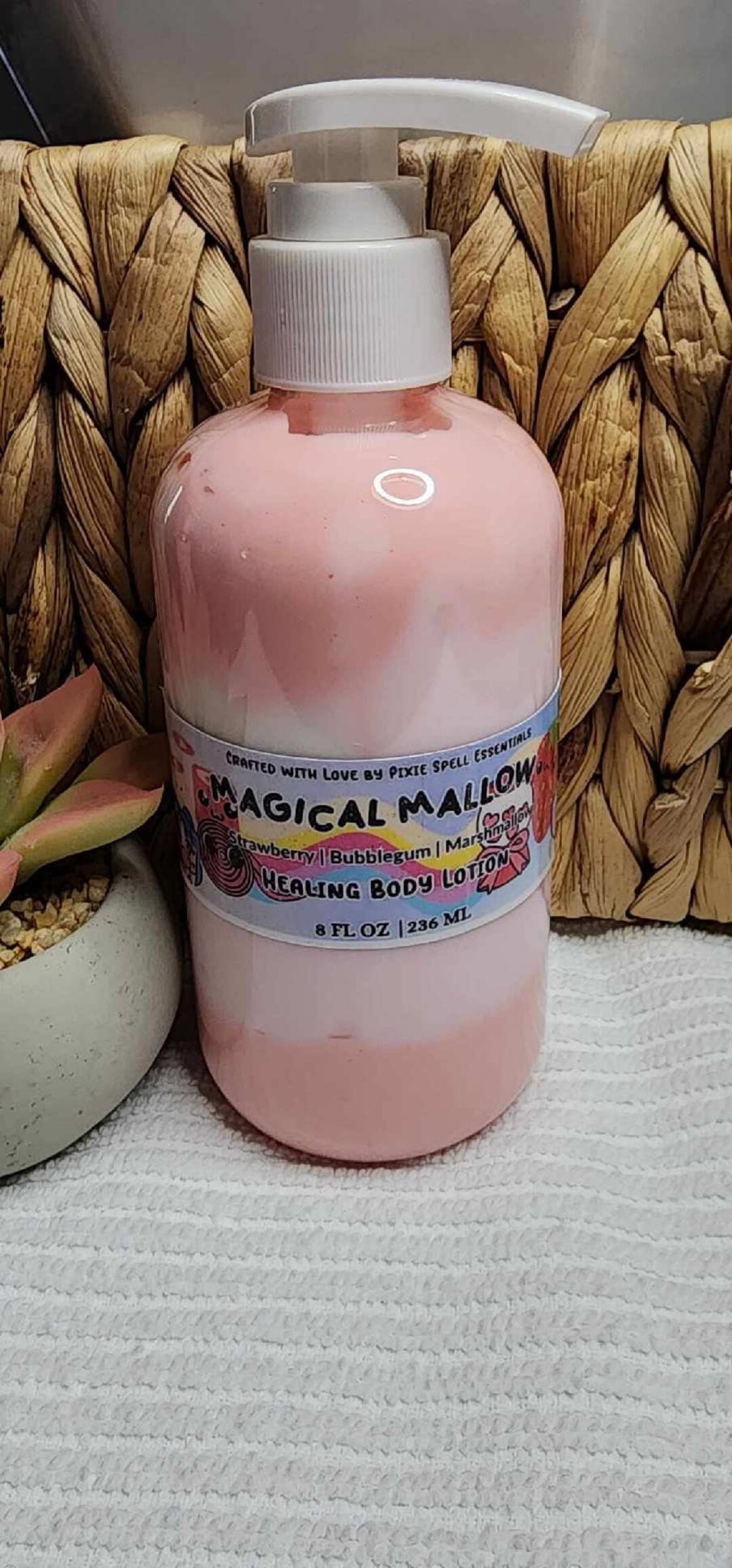 8floz Magical Mallow Hand and Body Non-greasy Skin Safe for - Etsy