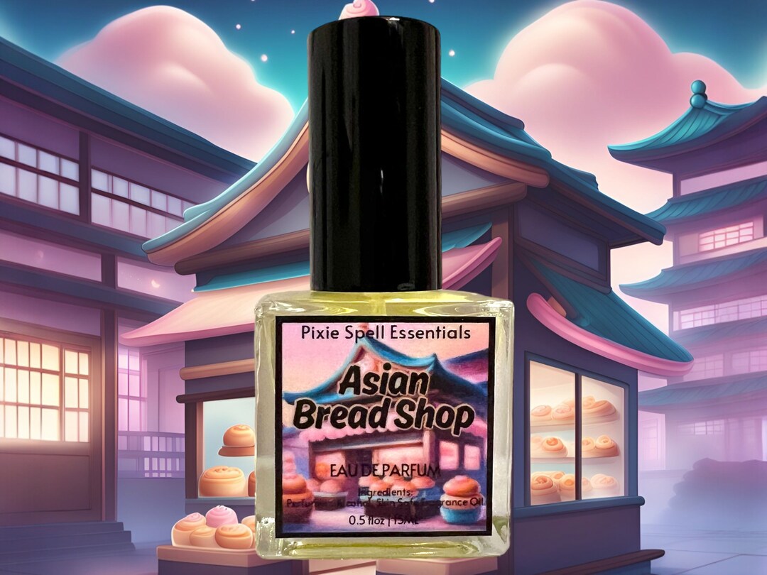Asian Bread Shop Fragrance. Fresh Milk Bread, Baked Bean Buns, Sweet ...