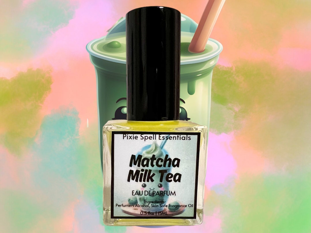 Mathca Milk Tea Fragrance. Rich Matcha Powder Scent, Creamy Oatmilk ...
