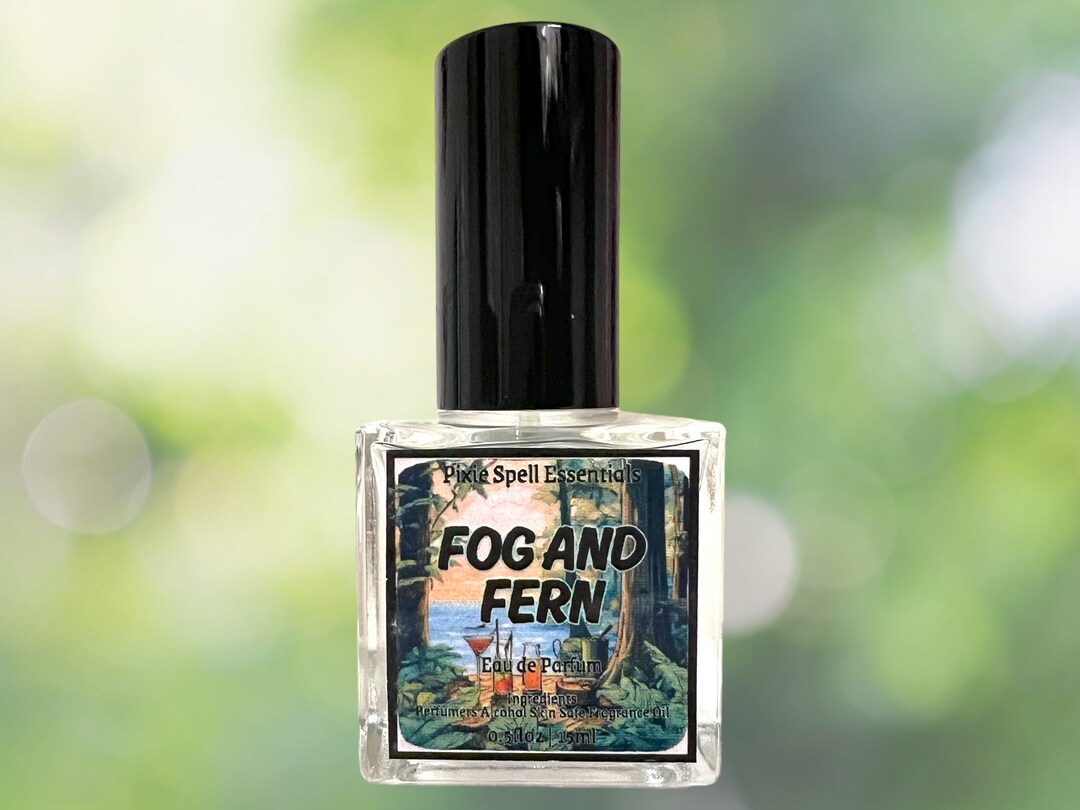 Fog and Fern Fragrance. Ozone, Bergamot, Lavender, Moss, Mint, Earth ...