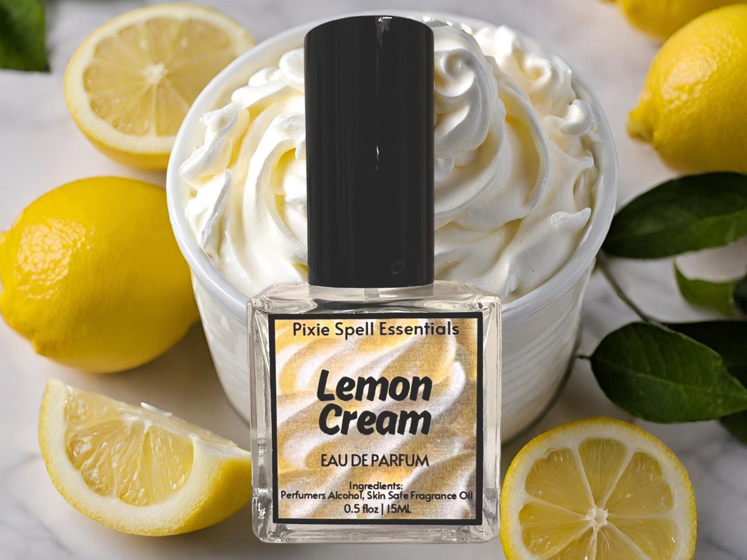 Lemon Cream Fragrance. Sweet Lemon, Creamy Vanilla, Bergamot, Black Tea ...