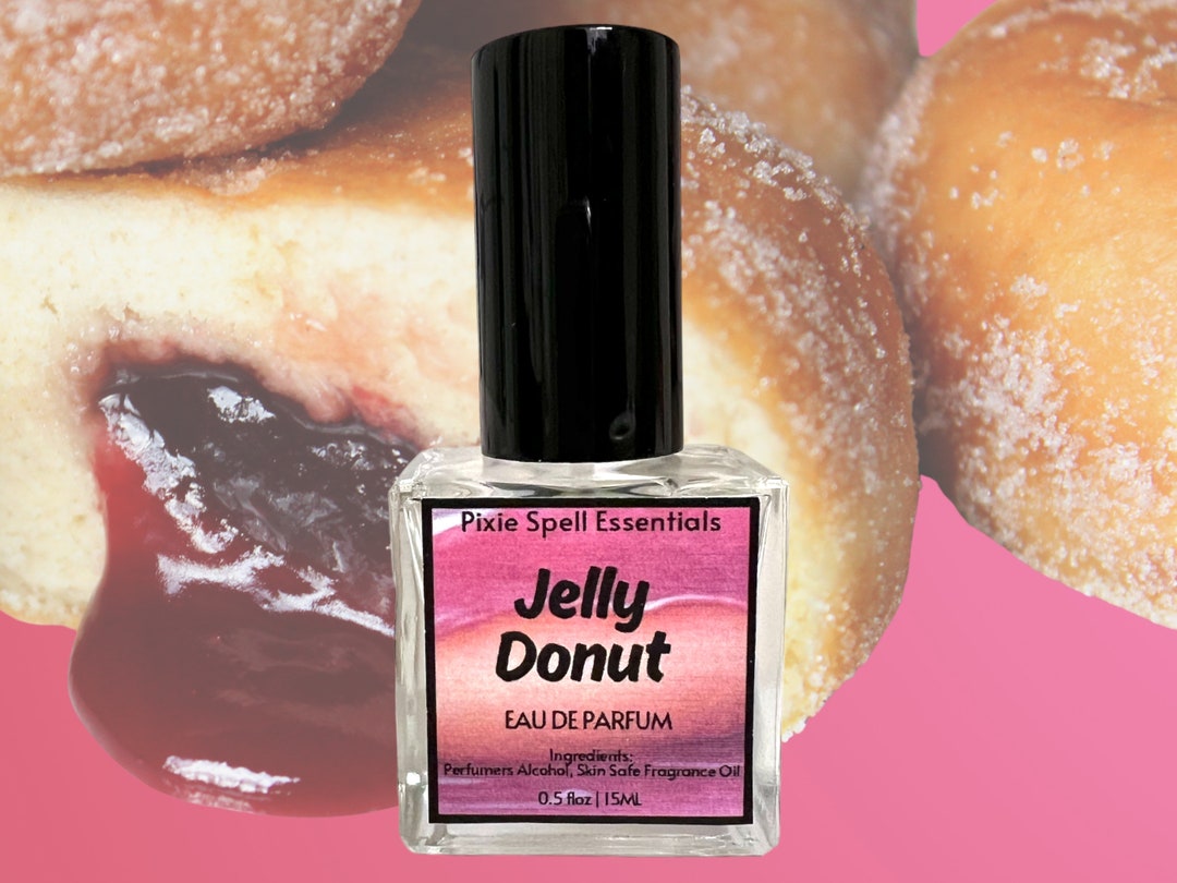Jelly Donut Fragrance. Vibrant Sweet Berry Jelly, Buttery Fried Dough ...