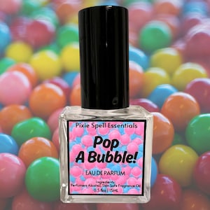 Pop A Bubble Fragrance. Juicy Childhood Bubblegum, Strawberry, Orange ...