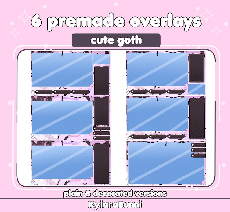 ANIMATED Pastel Goth Bat Kitty Demon Devil Spooky Halloween Aesthetic ...