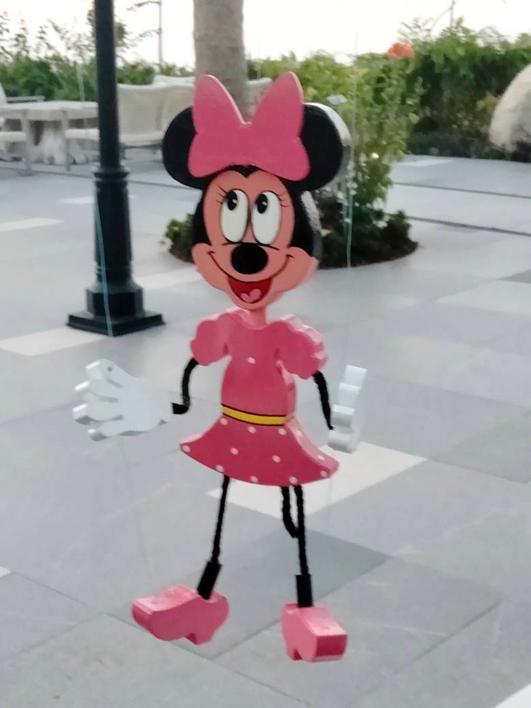 Minnie Mouse Puppet - Etsy