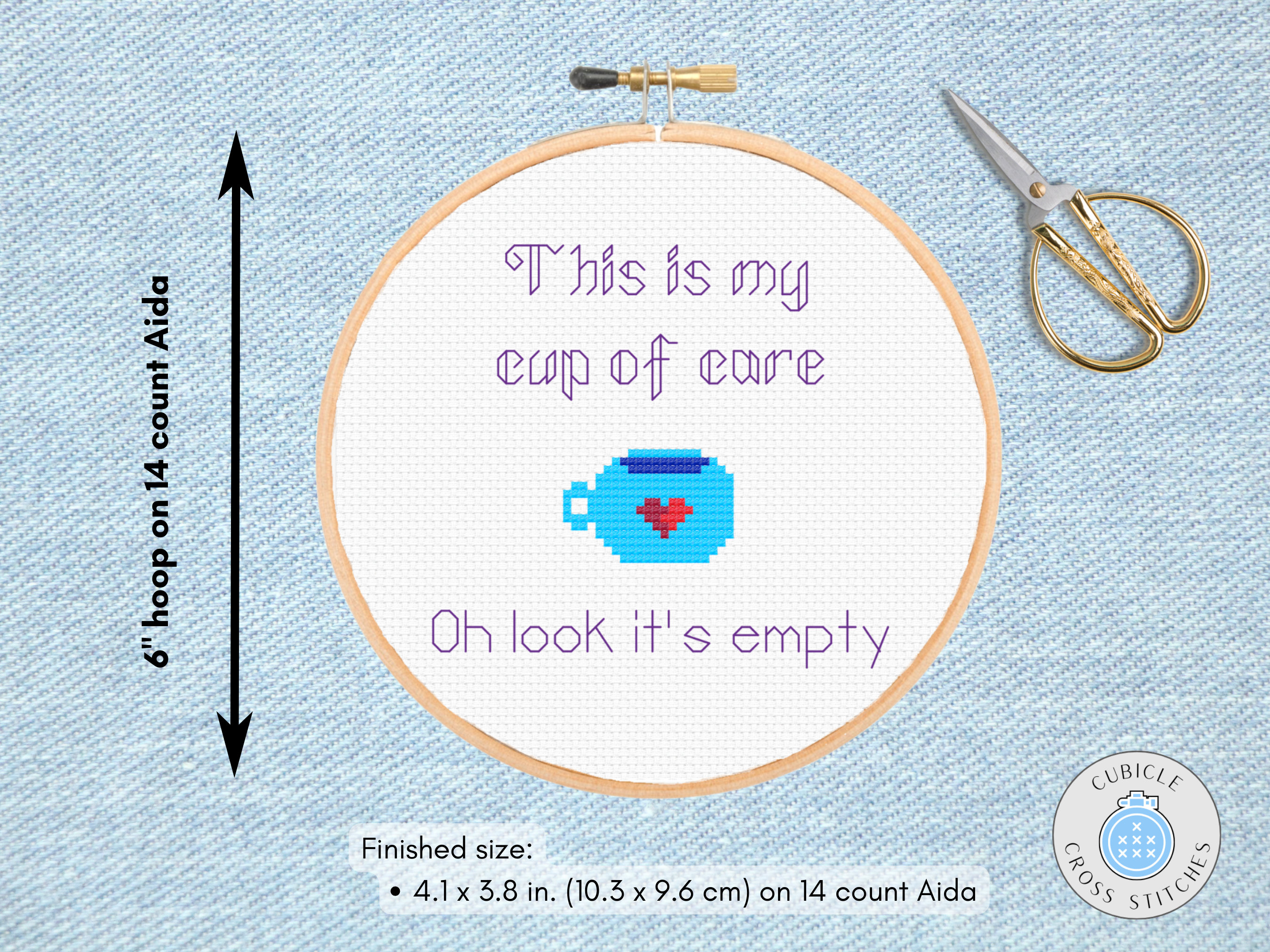 Snarky Cross Stitch Pattern Bundle: Set of 2 Modern Counted Cross ...