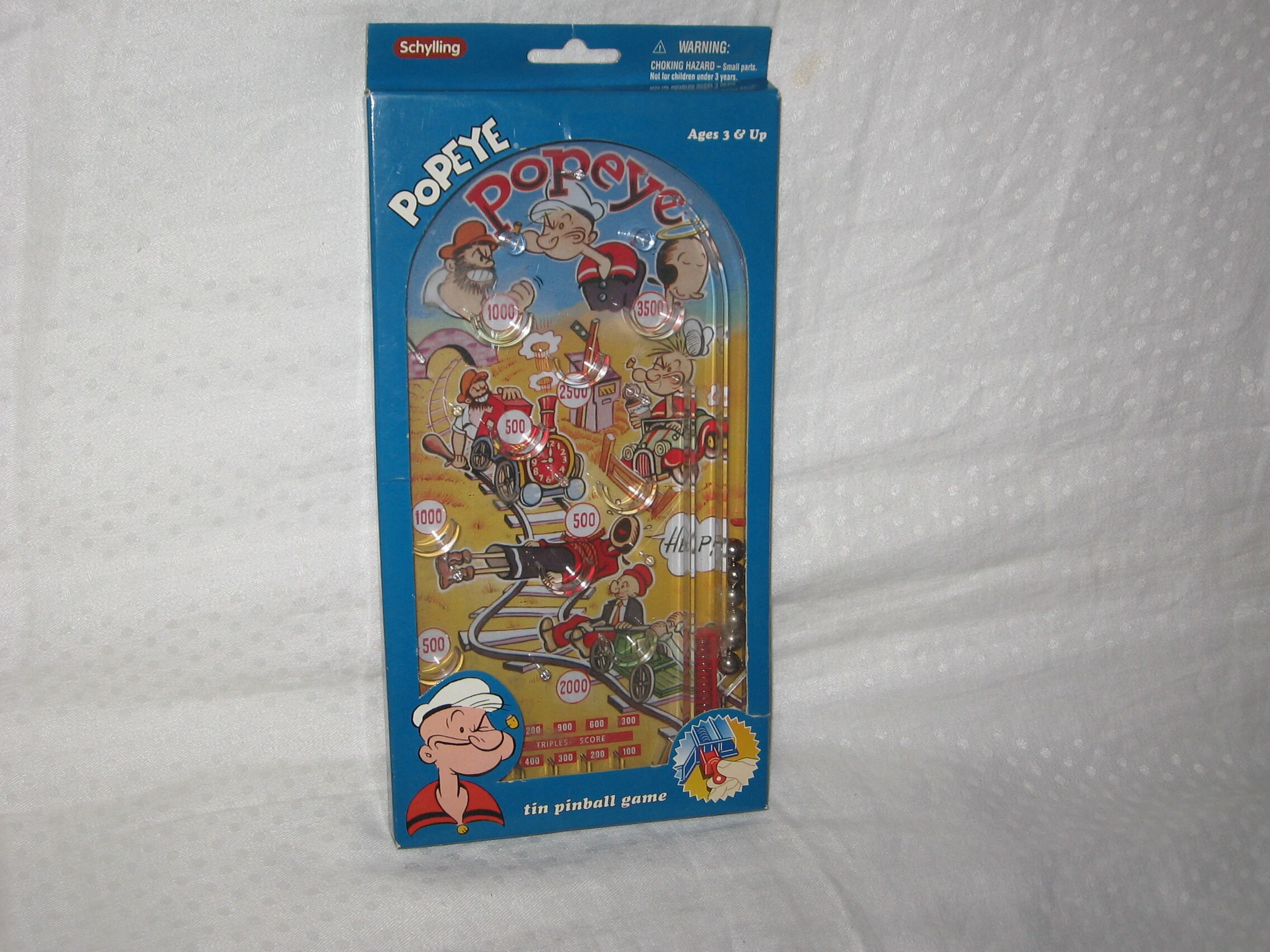 2003 Schylling Toys King Features Syndicate Popeye Hand Held Tin ...