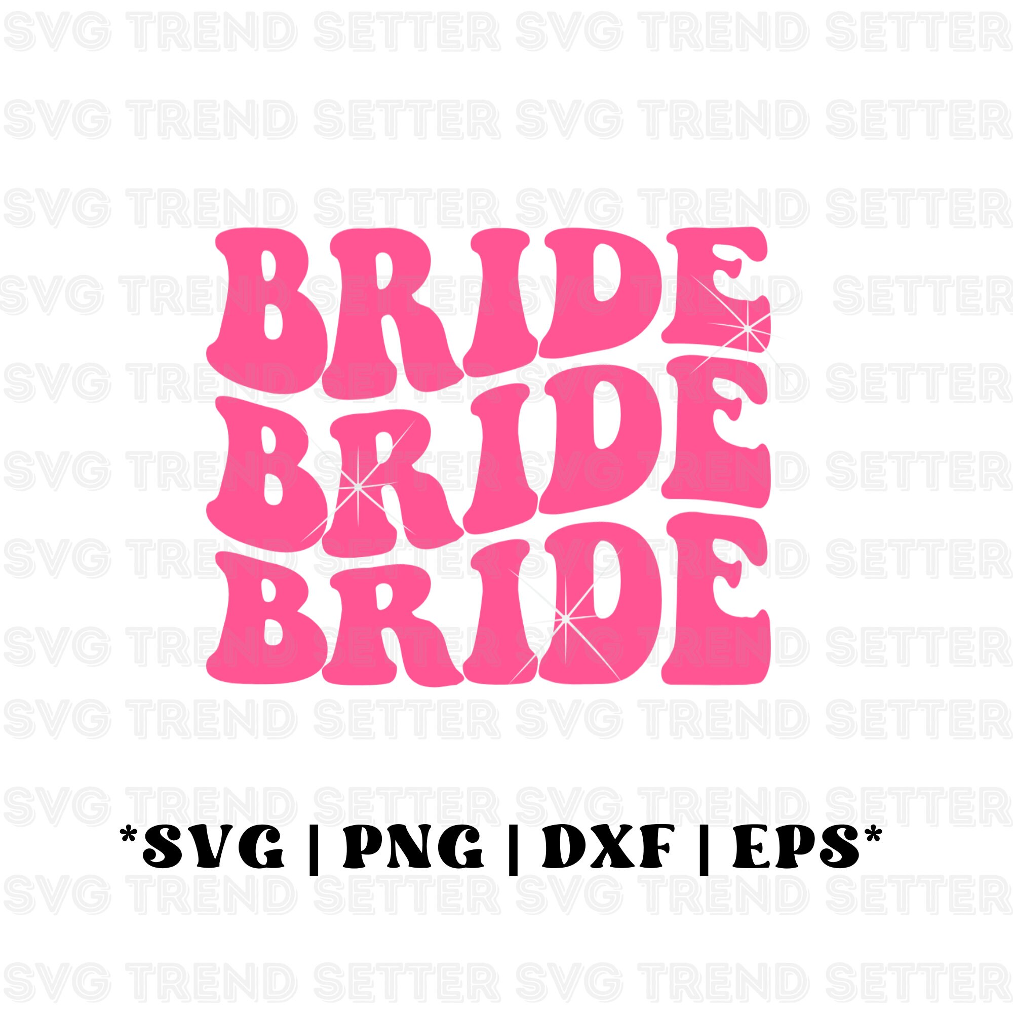 Retro Bride Svg, Bride Shirt, Bride Svg, Retro Font Svg, Groovy Bride ...