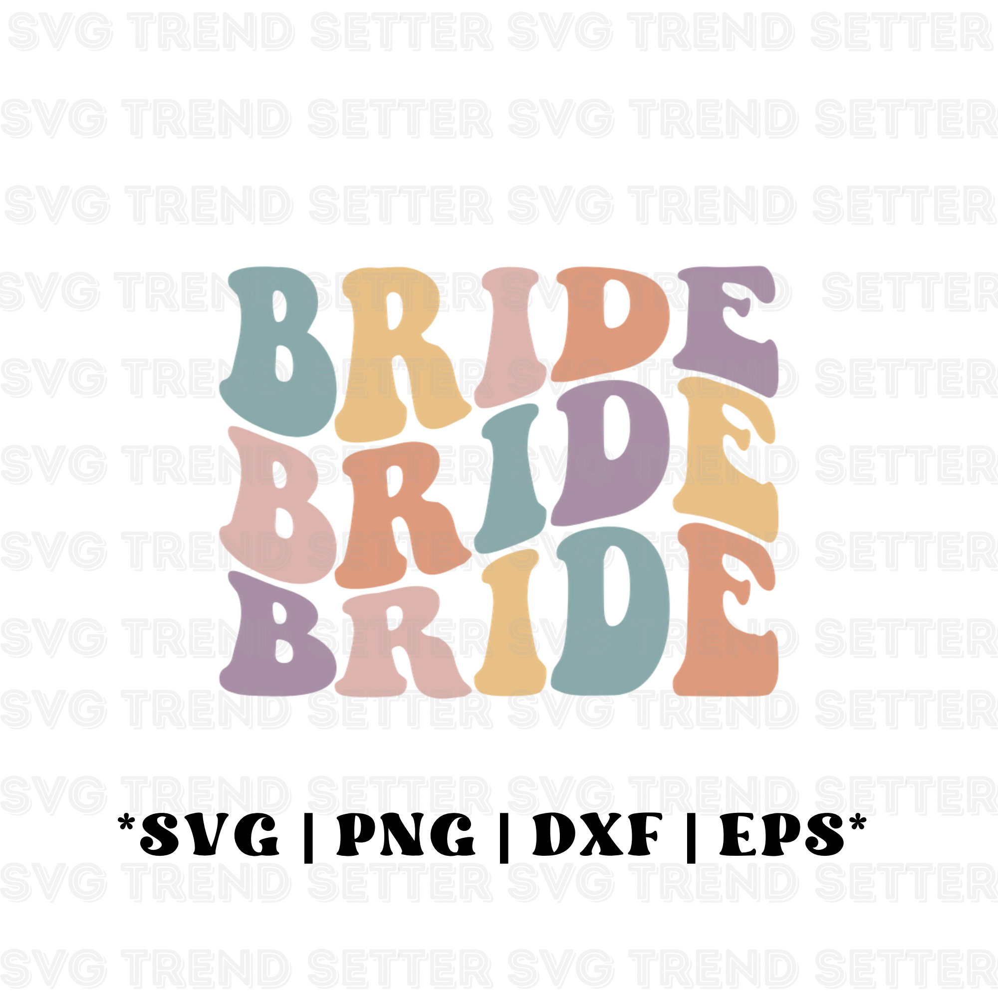 Retro Bride Svg, Bride Shirt, Bride Svg, Retro Font Svg, Groovy Bride ...