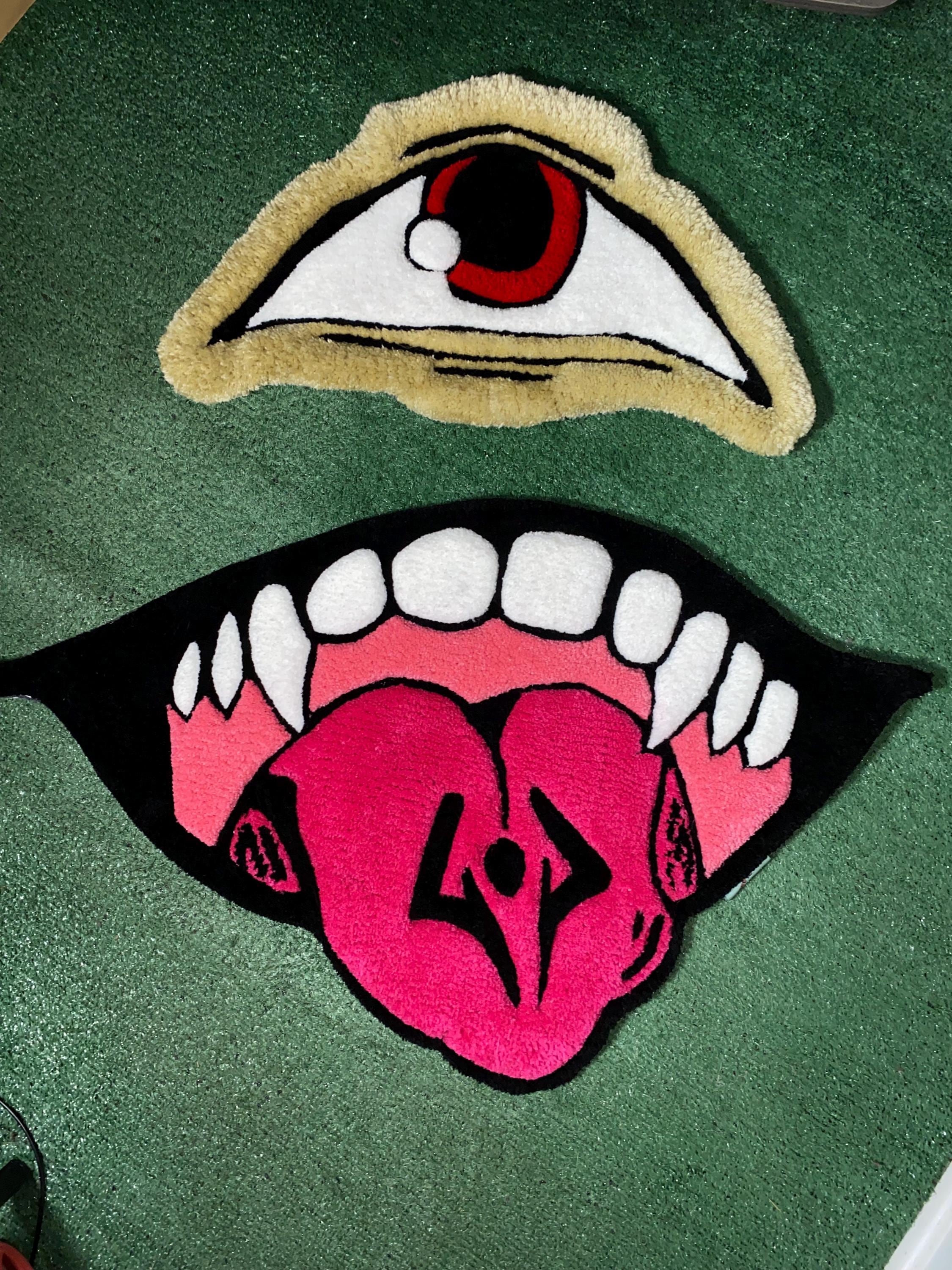 Custom Anime Rug: Handmade Tufted Character Rug - Gaming Decor - Etsy