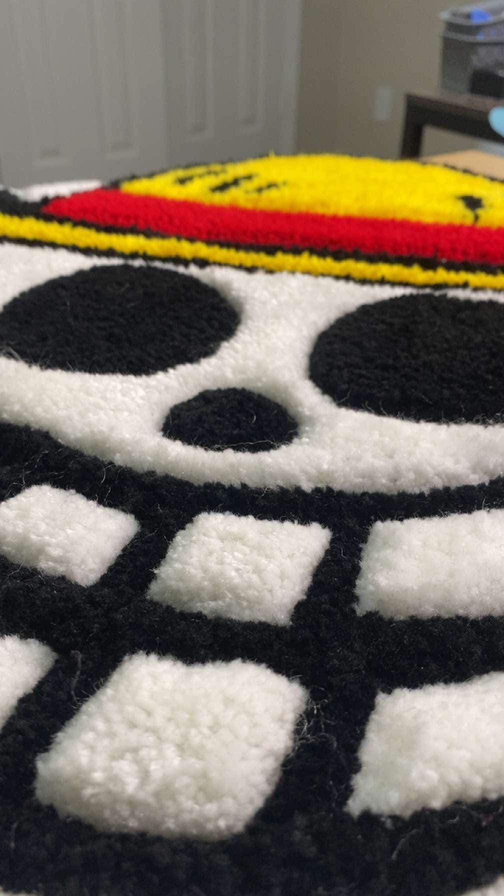 Custom Anime Rug: Handmade Tufted Character Rug - Gaming Decor - Etsy