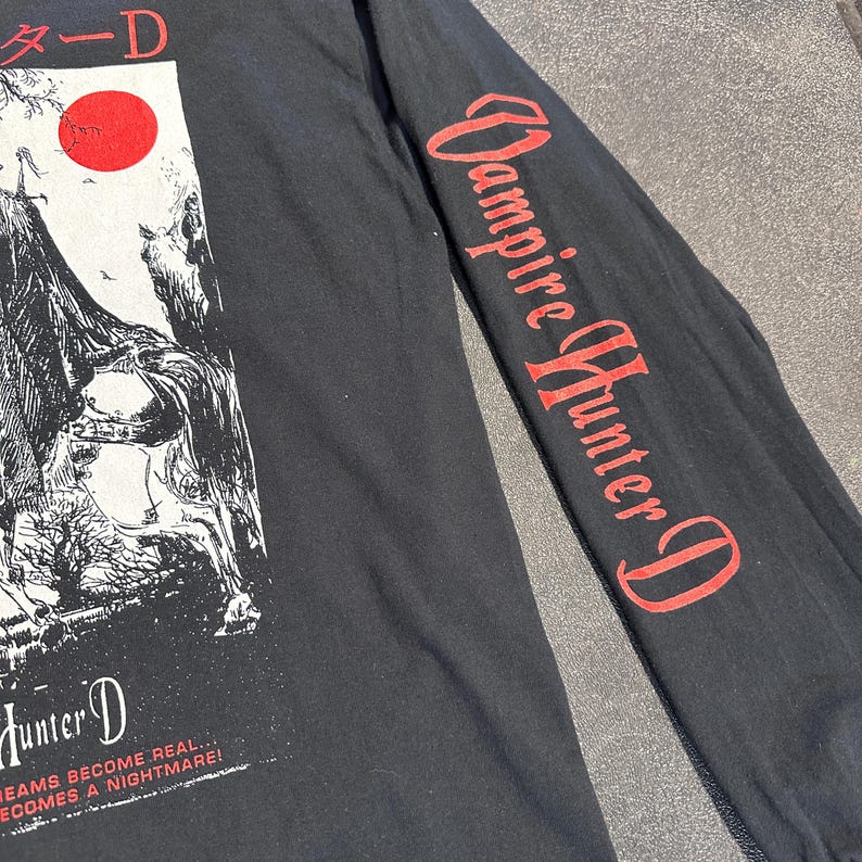 Vampire Hunter D Longsleeve 吸血鬼ハンター - Etsy
