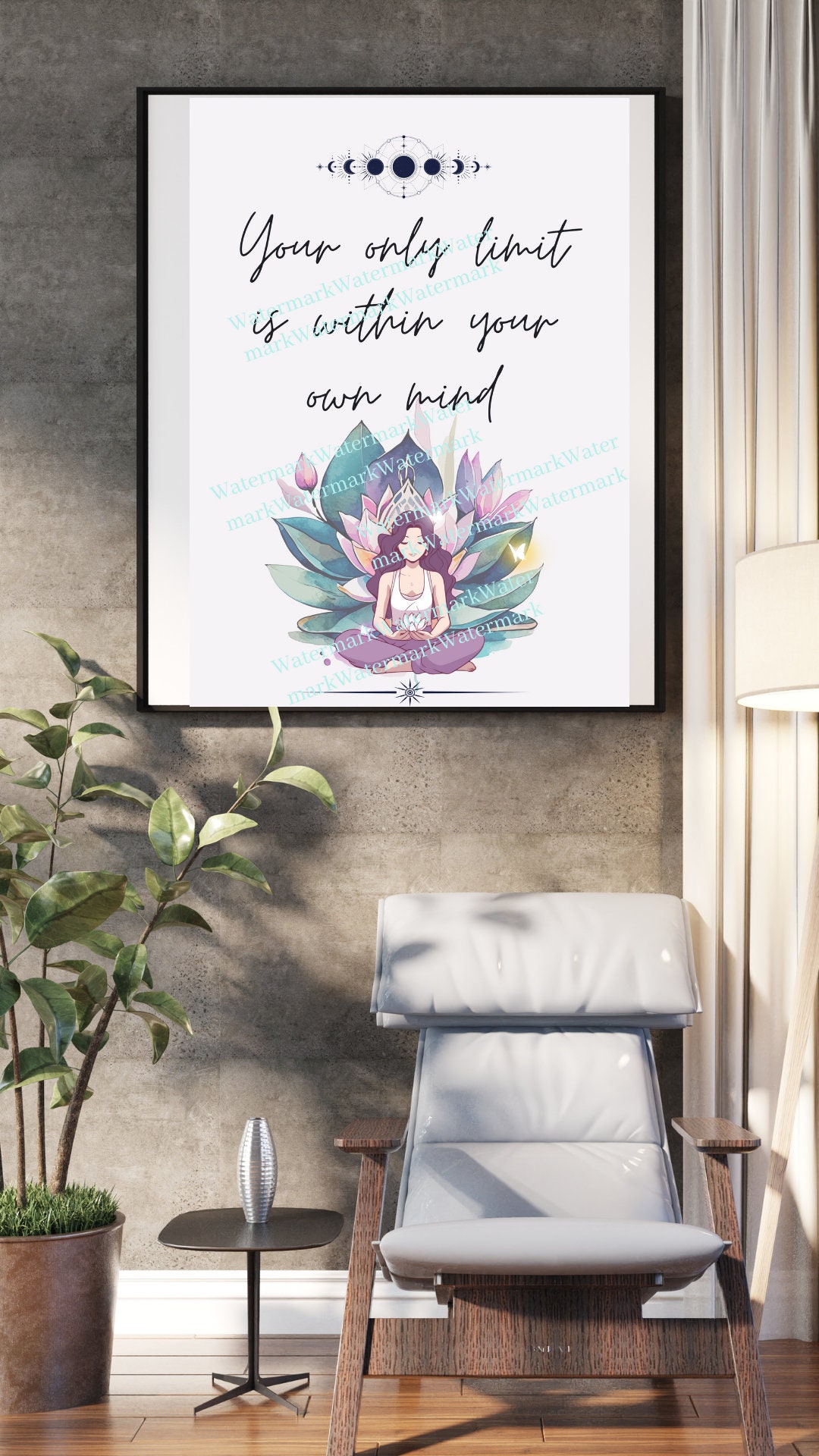 Digital Print, Inspirational Quotes, Positive Quotes, Boho, Manifestation, Wall Art, Wall Decor ...